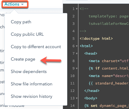 Build dynamic pages using HubDB