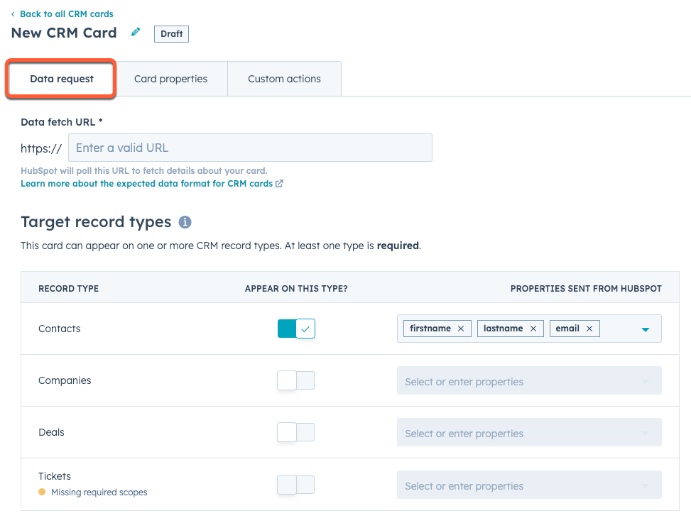 CRM Cards API | HubSpot Public API Workspace | Postman API Network CRM Cards API | HubSpot Public API Workspace | Postman API Network
