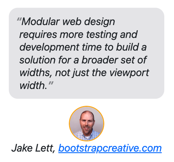 Help Prevent Bad Design Using Css Container Queries To Style Modules