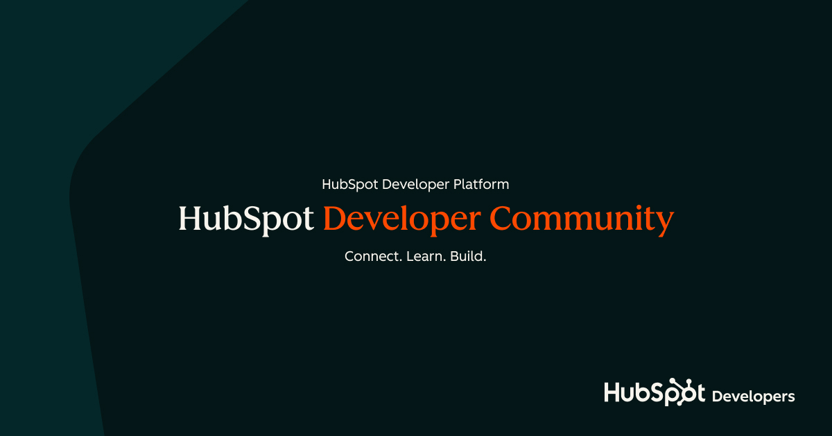 Build Your Developer Network | HubSpot Developer Community